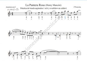 Cómo tocar «La Pantera Rosa» con armónica en Do – Video Tutorial y ...